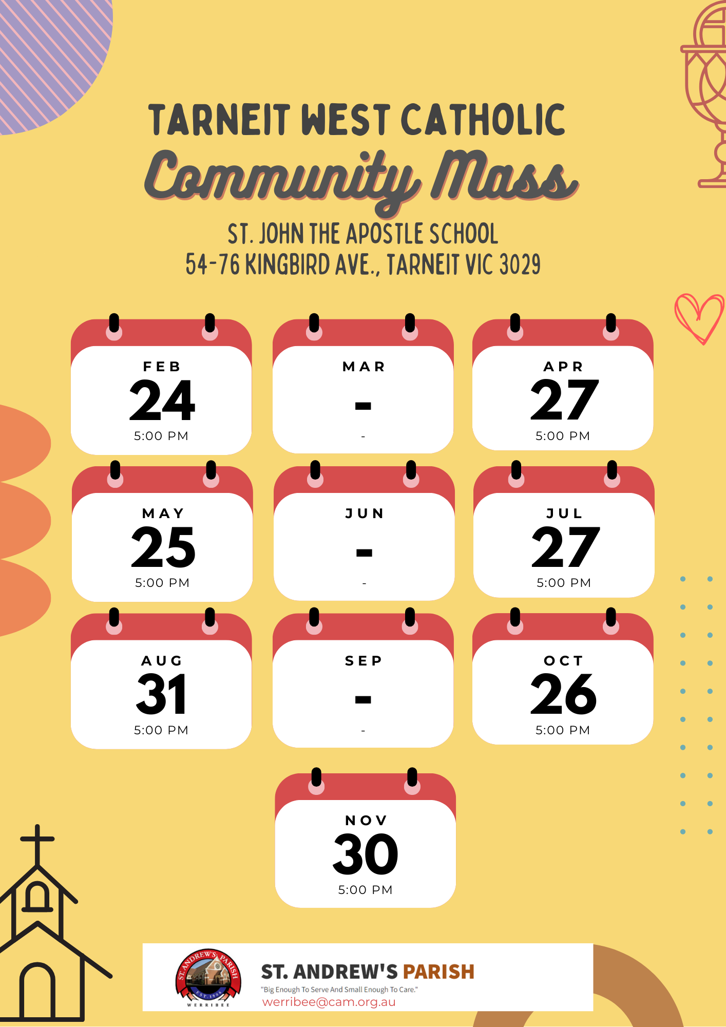WERRIBEE PARISH: : Community Mass